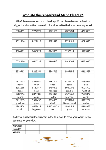 World Maths Day 'Murder' Mystery - Who ate the Gingerbread Man ...