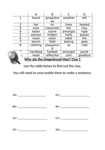 World Maths Day 'Murder' Mystery - Who ate the Gingerbread Man ...