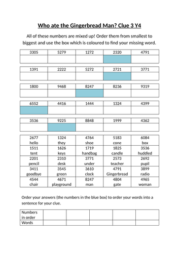 World Maths Day 'Murder' Mystery - Who ate the Gingerbread Man ...
