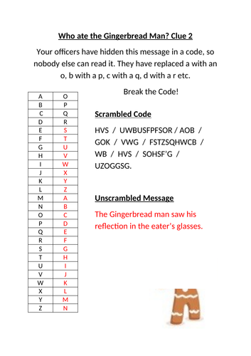 World Maths Day 'Murder' Mystery - Who ate the Gingerbread Man ...