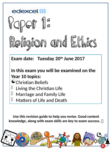 Edexcel Religious Studies B Christianity Revision Booklet | Teaching ...