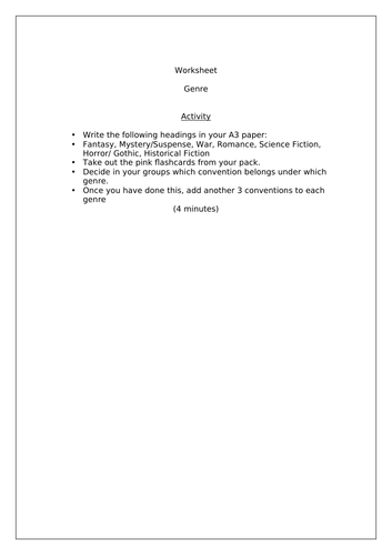 Creative Writing full unit with additional resources | Teaching Resources