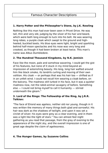 Creative Writing full unit with additional resources | Teaching Resources