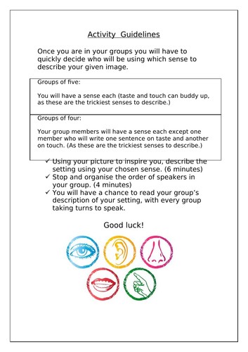 Creative Writing full unit with additional resources | Teaching Resources