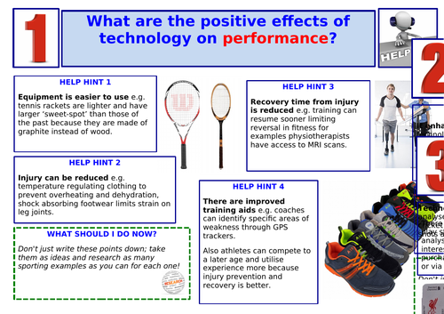 Cambridge National Sports Science R046: Sports Technology Learning ...