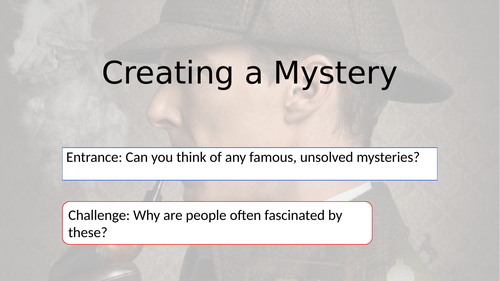 Planning and Writing a Mystery | Teaching Resources