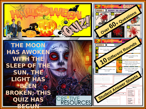 Halloween Quiz 2024 | Teaching Resources