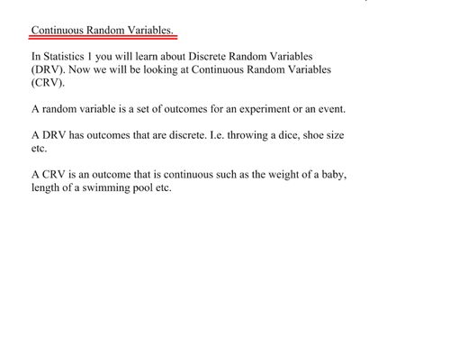 A-Level Statistics - PDF | Teaching Resources