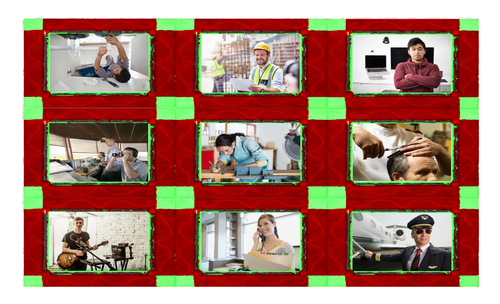 Jobs and Professions Legal Size Photo Card Game | Teaching Resources