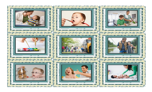 Parenting Activities Legal Size Photo Card Game | Teaching Resources