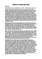 WAGOLL - Diary of a Stone Age Child - example diary text for Y3/4 ...