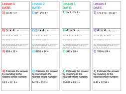 Maths starter Year 6 | Teaching Resources