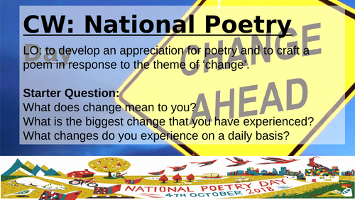 National Poetry Day 2018 | Teaching Resources