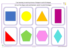 2D Shape activities 3 in 1 ideal for SEN EYFS and KS1 | Teaching Resources