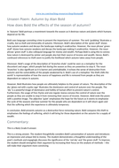 Model Answer: Unseen Poetry - Aututmn | Teaching Resources