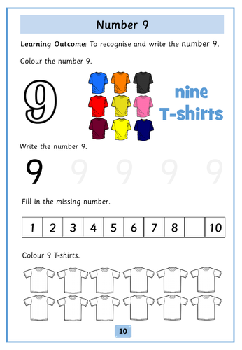Entry Level 1 Maths - Number Recognition - Counting to 10 | Teaching ...