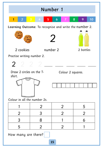 Entry Level 1 Maths - Number Recognition - Counting to 10 | Teaching ...
