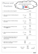 Probability and Fractions - Differentiated worksheets - KS2 | Teaching ...