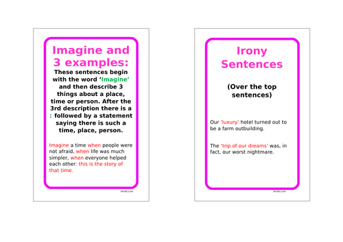 Alan Peat Sentence structures | Teaching Resources