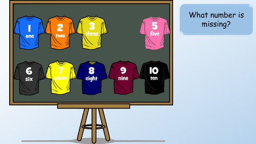 Entry Level Maths: Number Recognition - Counting to 10 | Teaching Resources