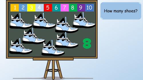 Entry Level Maths: Number Recognition - Counting to 10 | Teaching Resources