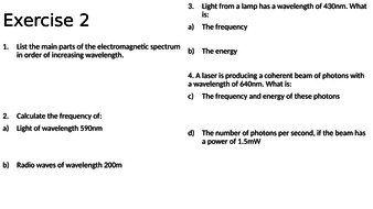 A Level Physics Matter and Radiation 2 : Strong Force and Photons ...