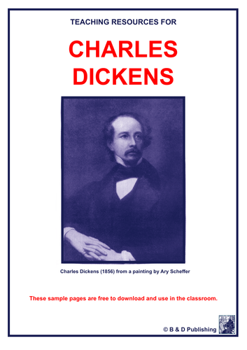 Charles Dickens Author Pack Sample Pages | Teaching Resources