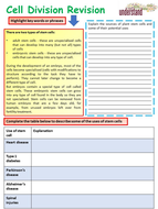 A Level Biology Cell Division Revision Workbook | Teaching Resources