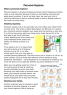 Comprehension on personal hygiene (cleanliness, puberty) | Teaching ...