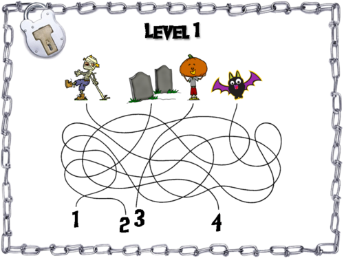 Area and Circumference of a Circle Game: Escape Room Halloween Math ...