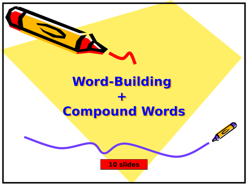 Word Building & Compound Words | Teaching Resources