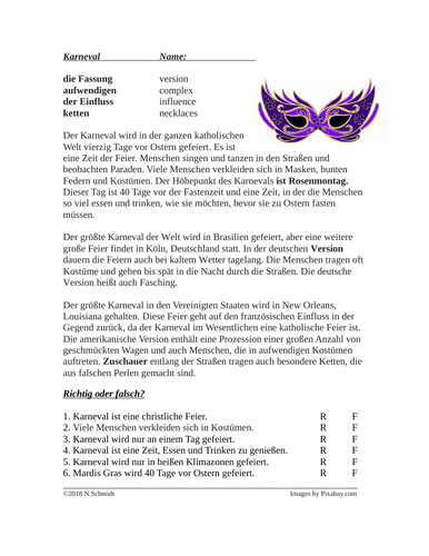 German Holiday Reading Bundle: Oktoberfest, Weihnachten, Ostern Top 5 ...