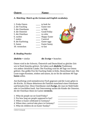 German Holiday Reading Bundle: Oktoberfest, Weihnachten, Ostern Top 5 ...