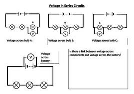 Voltage in Series Circuits | Teaching Resources