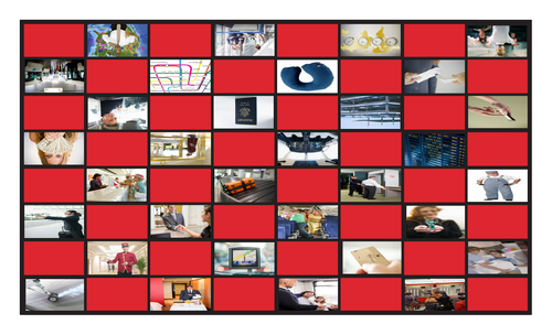 Travel Modes and Things Legal Size Photo Checkerboard Game | Teaching ...