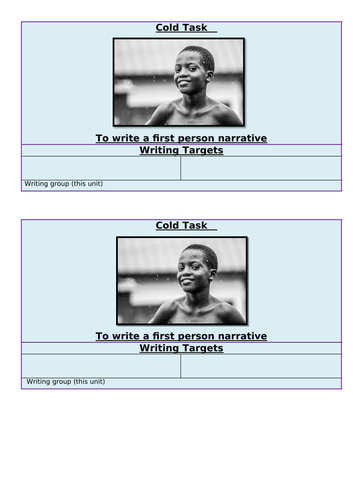 PIG HEART BOY YEAR 6 - LESSON 1 - COLD TASK | Teaching Resources