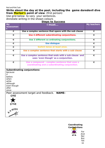 PIG HEART BOY YEAR 6 - LESSON 4 - REVISE SENTENCE STRUCTURE | Teaching ...