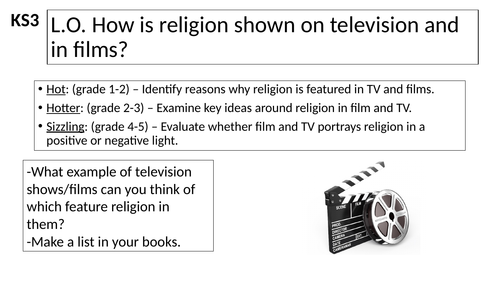 Religion in film and TV | Teaching Resources