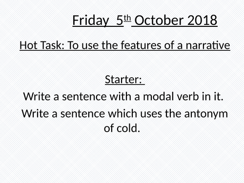 PIG HEART BOY YEAR 6 - LESSON 13 AND 14 - TO PLAN AND WRITE A NARRATIVE ...