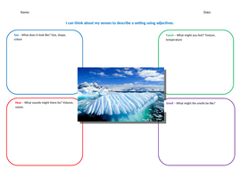 KS4 SEN - English - Writing - Adjective Worksheets | Teaching Resources