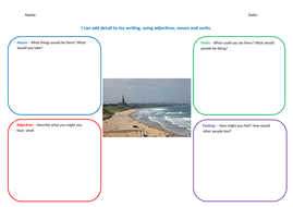 KS4 SEN - English - Writing - Adjective Worksheets | Teaching Resources