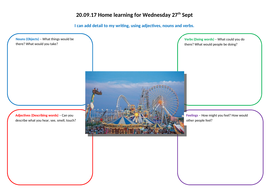 KS4 SEN - English - Writing - Adjective Worksheets | Teaching Resources