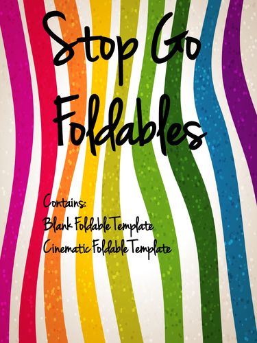 Stop Go Animation Background (foldable) | Teaching Resources