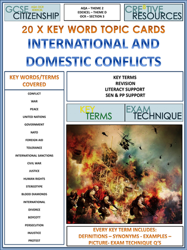 International Conflict - Citizenship Revision | Teaching Resources
