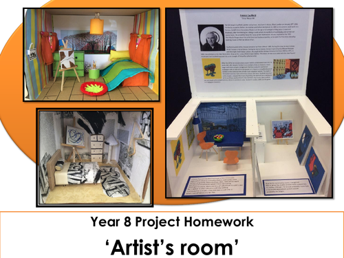 Design an Artist Room - Homework Project | Teaching Resources