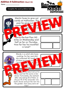 Halloween: Addition and Subtraction Bar Model Word Problems - Years 4 ...