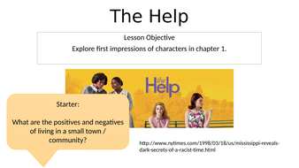 The Help - Kathryn Stockett | Teaching Resources