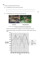 AQA GCSE: B16 Adaptations, Interdependence and Competition: Selection of Exam Questions ...