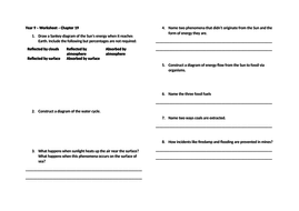 Cambridge Science Checkpoint 3 Worksheets | Teaching Resources