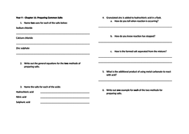 Cambridge Science Checkpoint 3 Worksheets | Teaching Resources